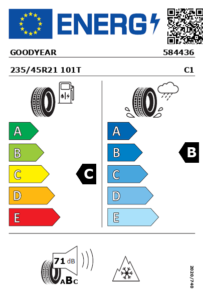 Neumaticos GOODYEAR 235/45R21 101T XL VECTOR 4SEASONS G3 SUV